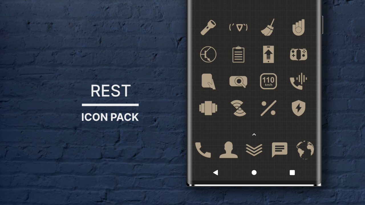 Rest Icon Pack for Android | Lorsalio