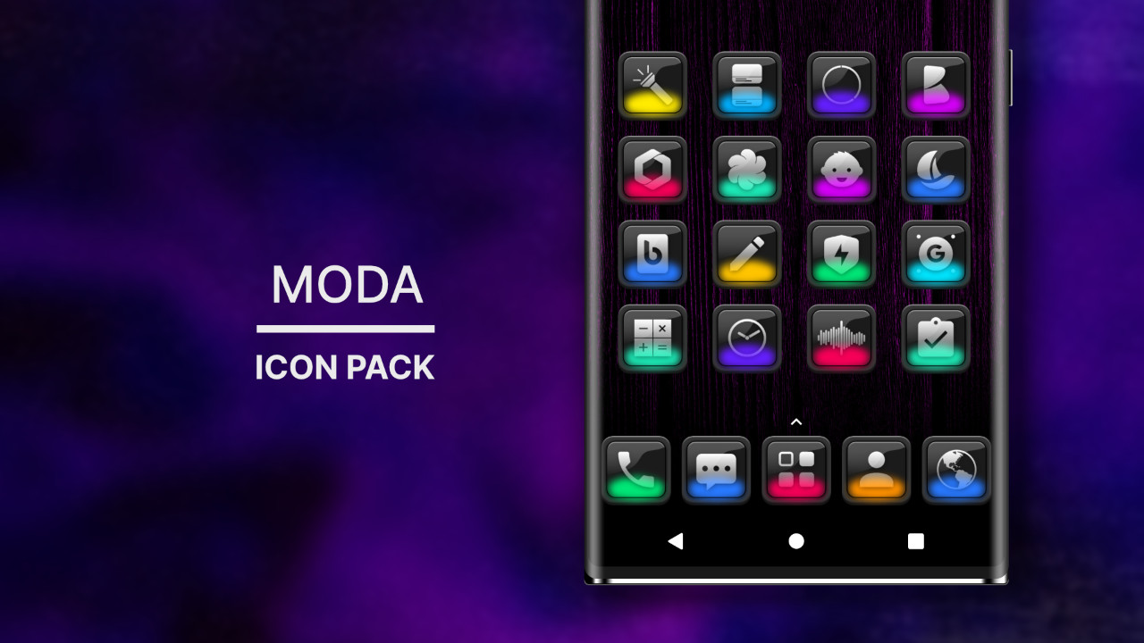 Moda Icon Pack for Android | Lorsalio