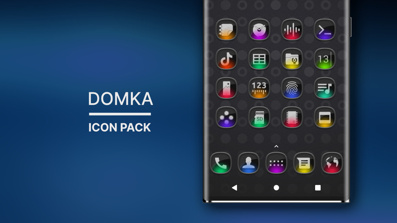 Domka Icon Pack for Android | Lorsalio